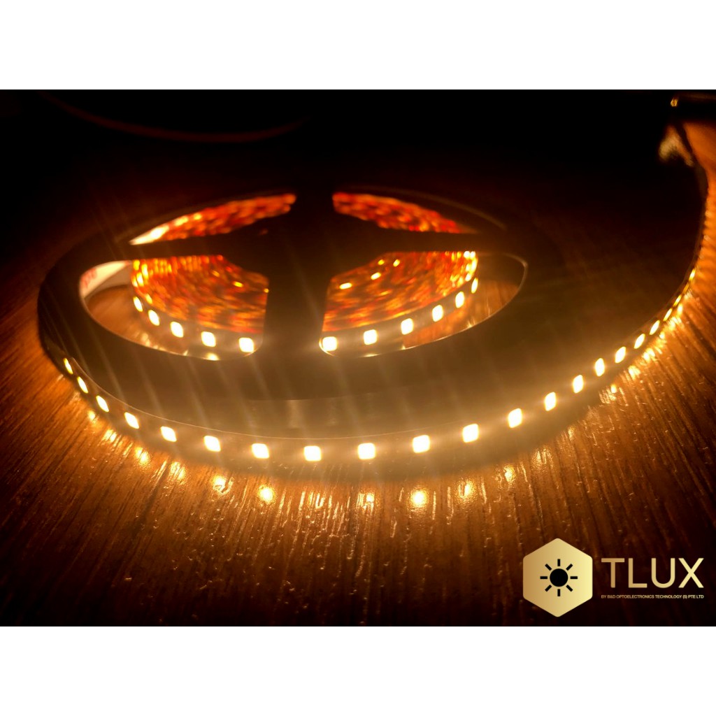 High Lumen LED Lighting Strip 12V 5-Meter IP20 2835-120 - TLUX