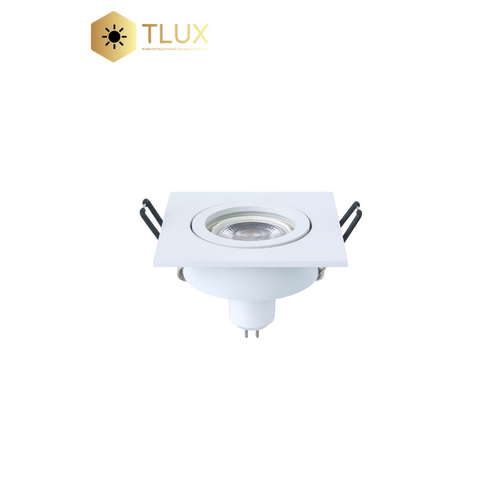 Single / 1 Head GU10 Ceiling Spotlight / Downlight Fixture – TLUX