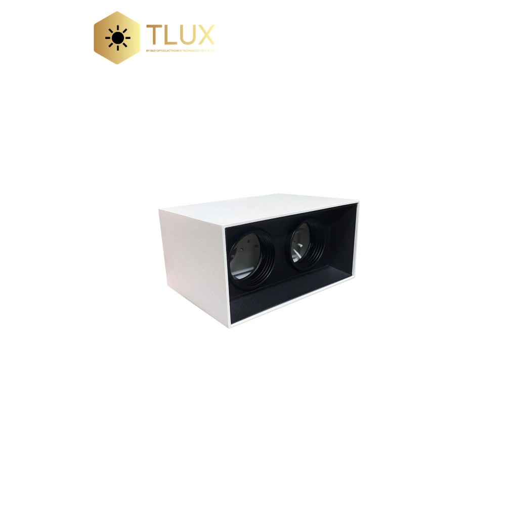 Minimalist Dual Head GU10 Surface Mount Downlight - TLUX