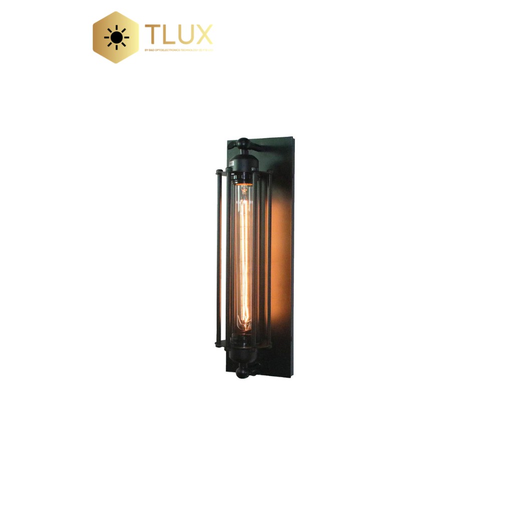 Black Metallic Test Tube Wall Light – TLUX